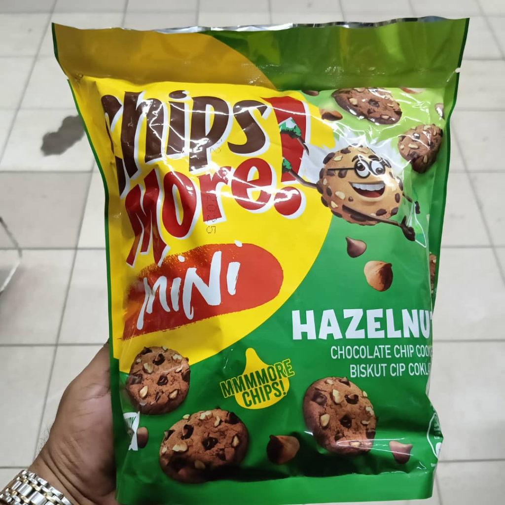 Chipsmore Mini Biskut Chip Coklat Hazelnut 8 Handy Packs (8 pack x 28g ...
