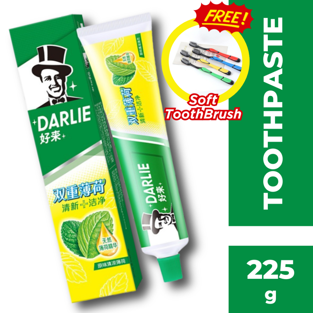 Darlie Double Action Toothpaste (225g) | Shopee Singapore