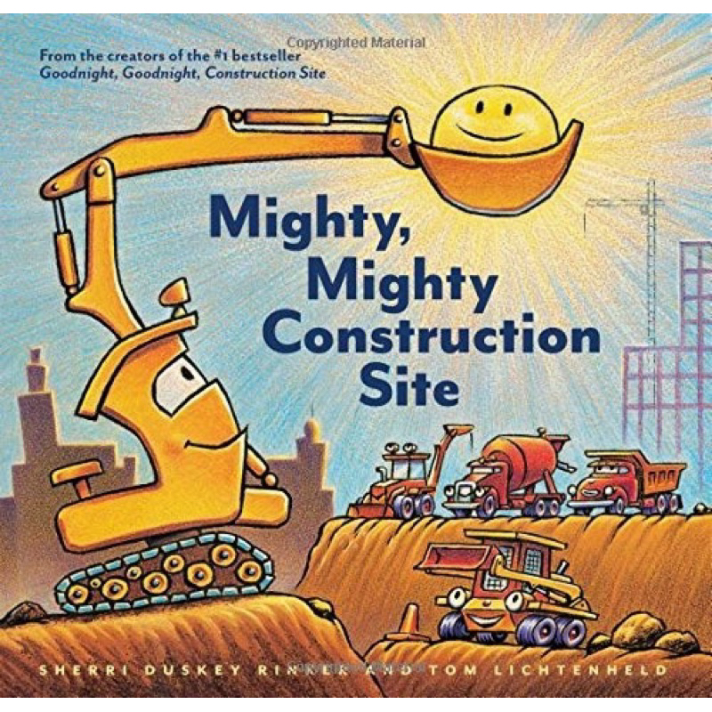 Hard cover book Mighty, Mighty Construction Site English Original So ...