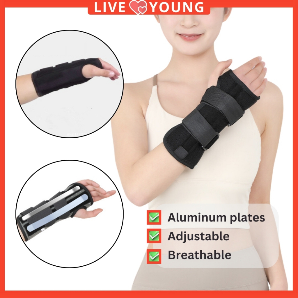 Wrist Brace Guard Support Hand Fracture Splint Rehabilitation Joint ...