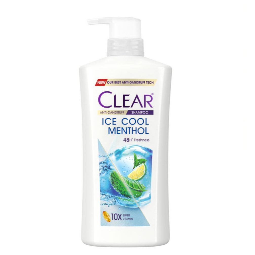 Clear Ice Cool Menthol Anti Dandruff Shampoo 650ml | Shopee Singapore
