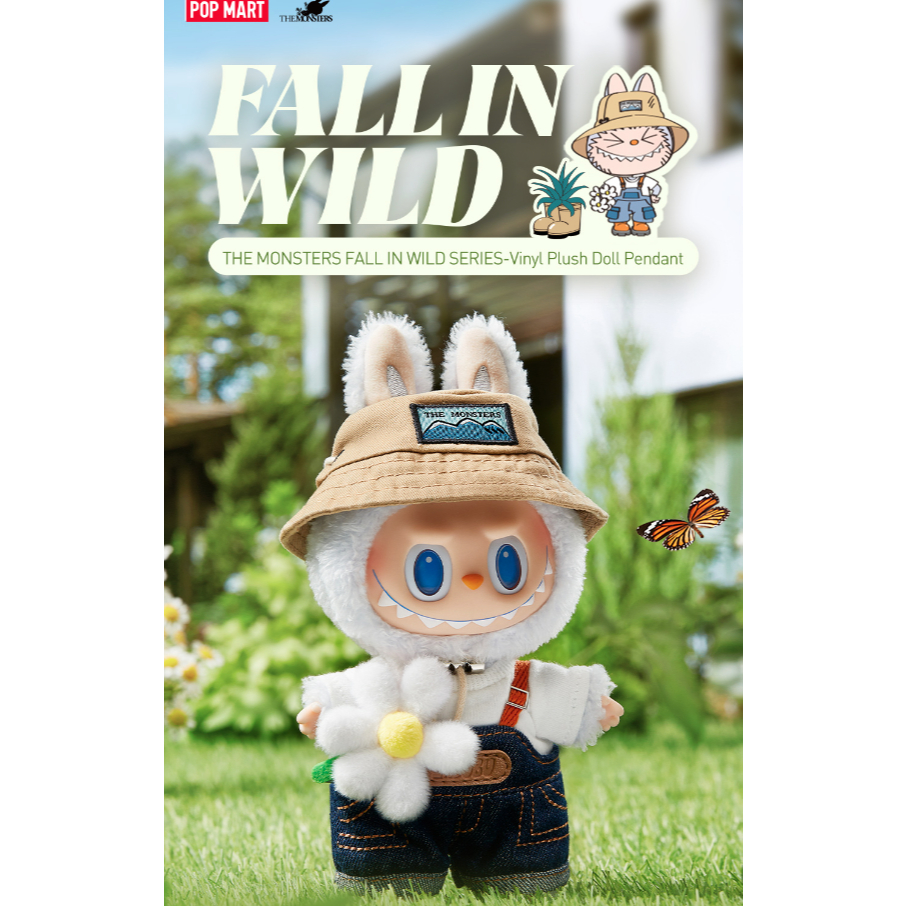 Authentic POPMART THE MONSTERS FALL IN WILD SERIES-Vinyl Plush Doll ...