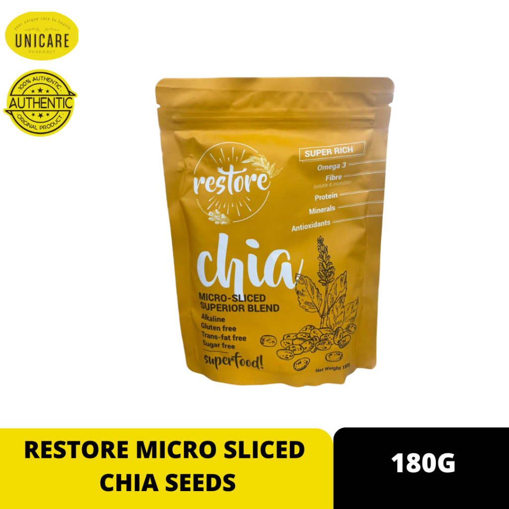 RESTORE MICRO SLICED CHIA 180G | Shopee Singapore