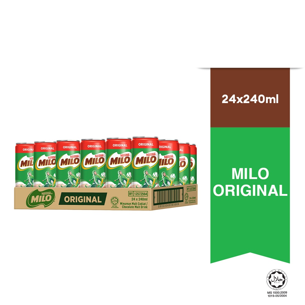 NESTLE MILO Can 24x240ml (Carton) | Shopee Singapore