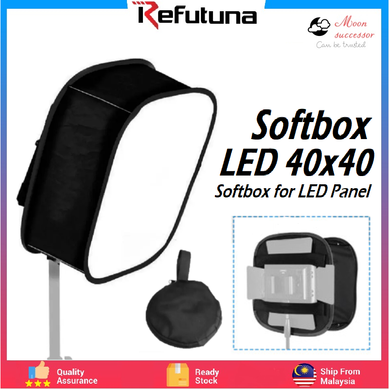LED Light Panel Softbox Instant Foldable Collapsible Softbox Lighting ...