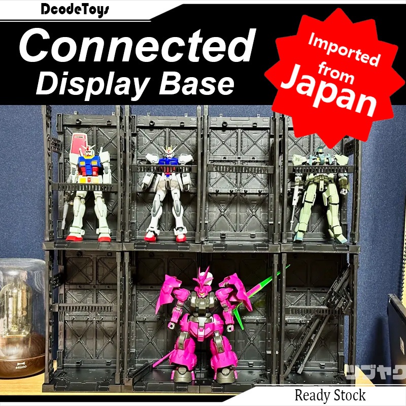Japan YAMADA Connected Display Base Diorama Gundam rx-78 sazabi ...