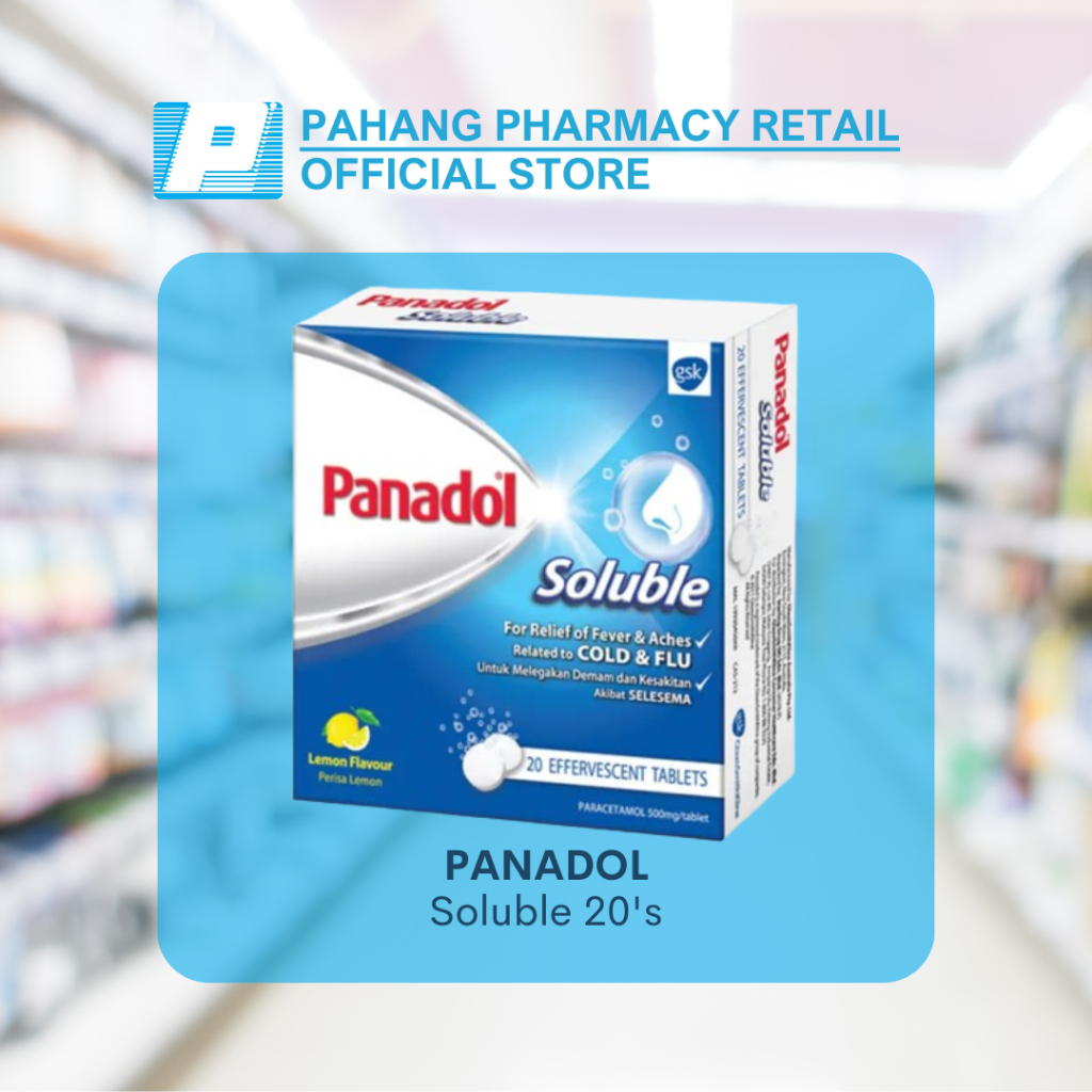 PANADOL Soluble 20's | Shopee Singapore