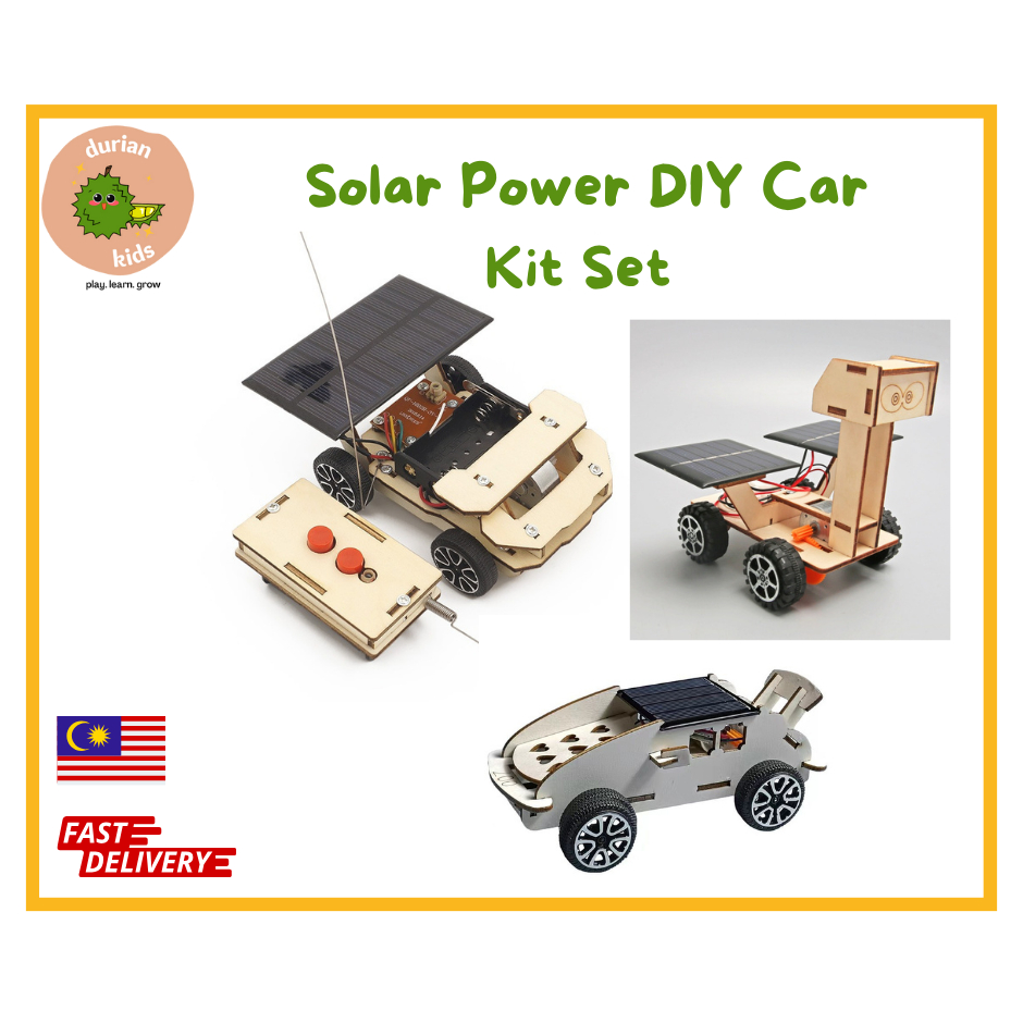 RBT Tahun 5 STEM projek Kereta tenaga solar/ Power Car DIY Kit Set ...
