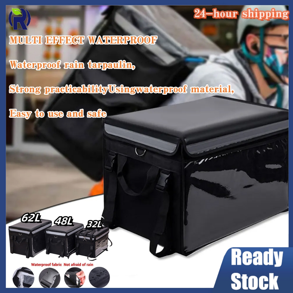 Food Delivery Bag Waterproof Thicken Thermal Insulated Food rider ...