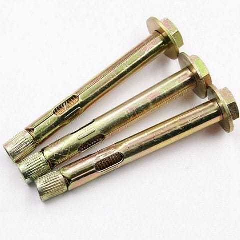 (Hex) 10pcs M6 M8 Nut Metal Wall Plug Sleeve Anchor PJ Anchor - Wall ...