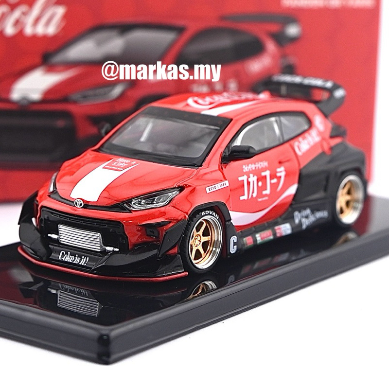 (NOT SEALED) POP RACE 1/64 PR64-64 PANDEM GR YARIS COCA COLA | Shopee Singapore
