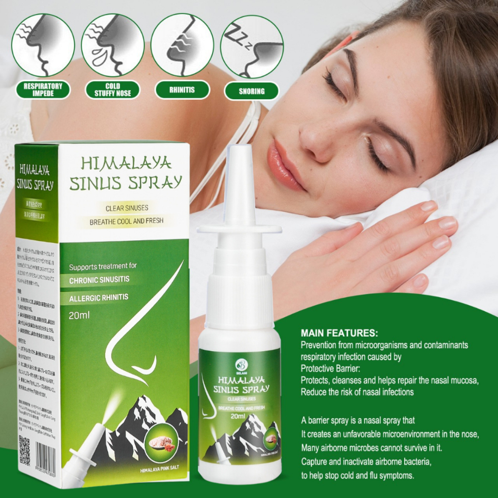 Himalaya Sinus Spray - Quickly Reduce Rhinitis Symptoms Moisturizing ...