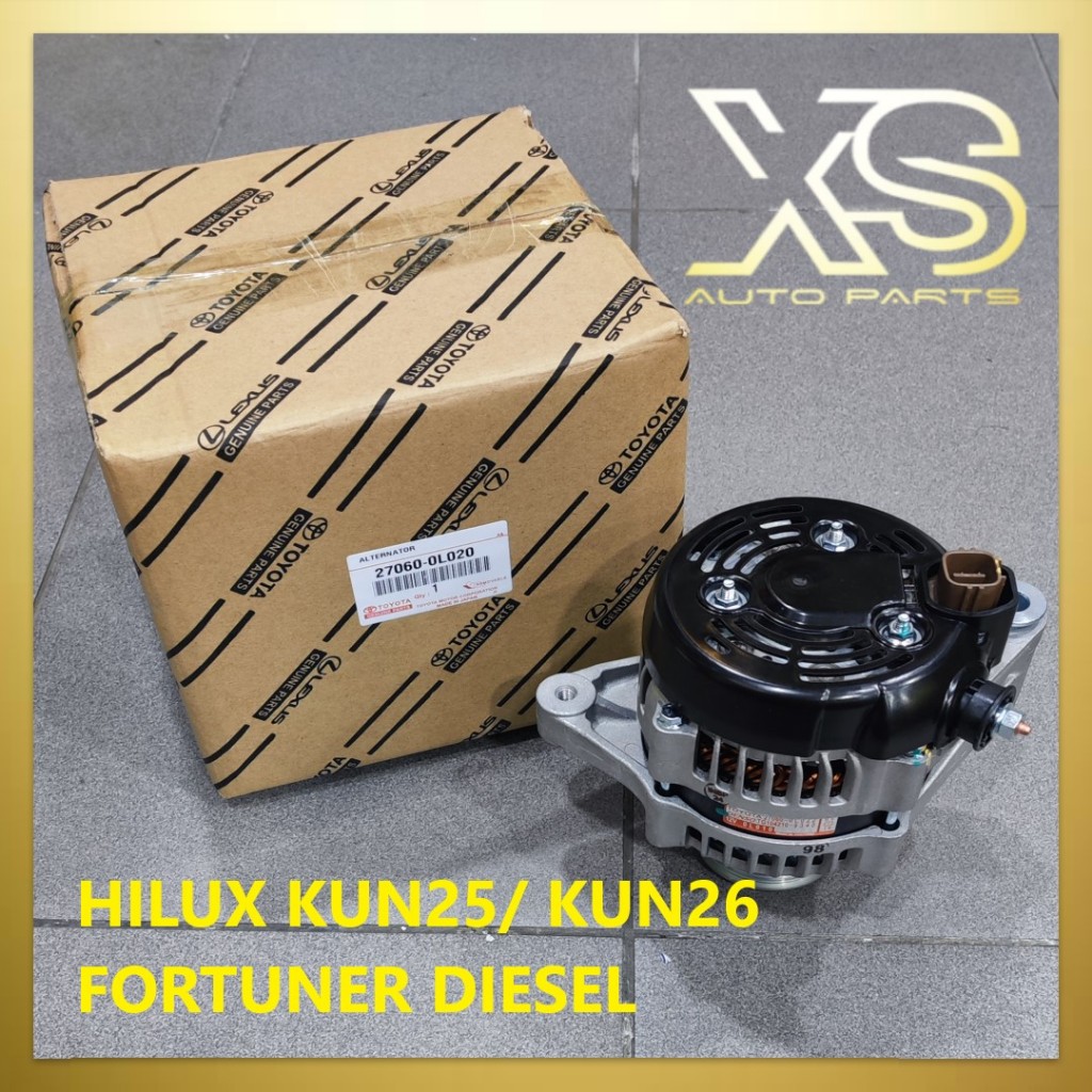TOYOTA HILUX KUN25 HILUX KUN26 ALTERNATOR ( 27060-0L020 ) | Shopee ...