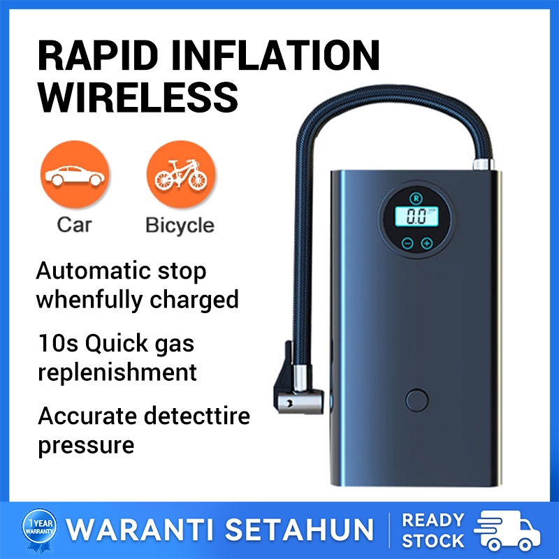 Pump Tyre Pam Tayar kereta Portable Air Pump PAM basikal Pump Angin ...