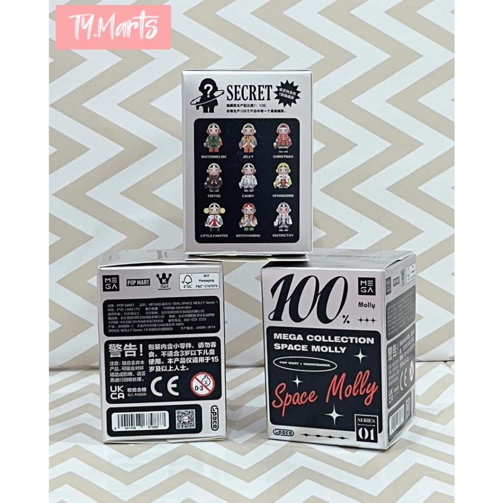 POP MART MOLLY MEGA COLLECTION 100% MEGA SPACE MOLLY | Shopee Singapore