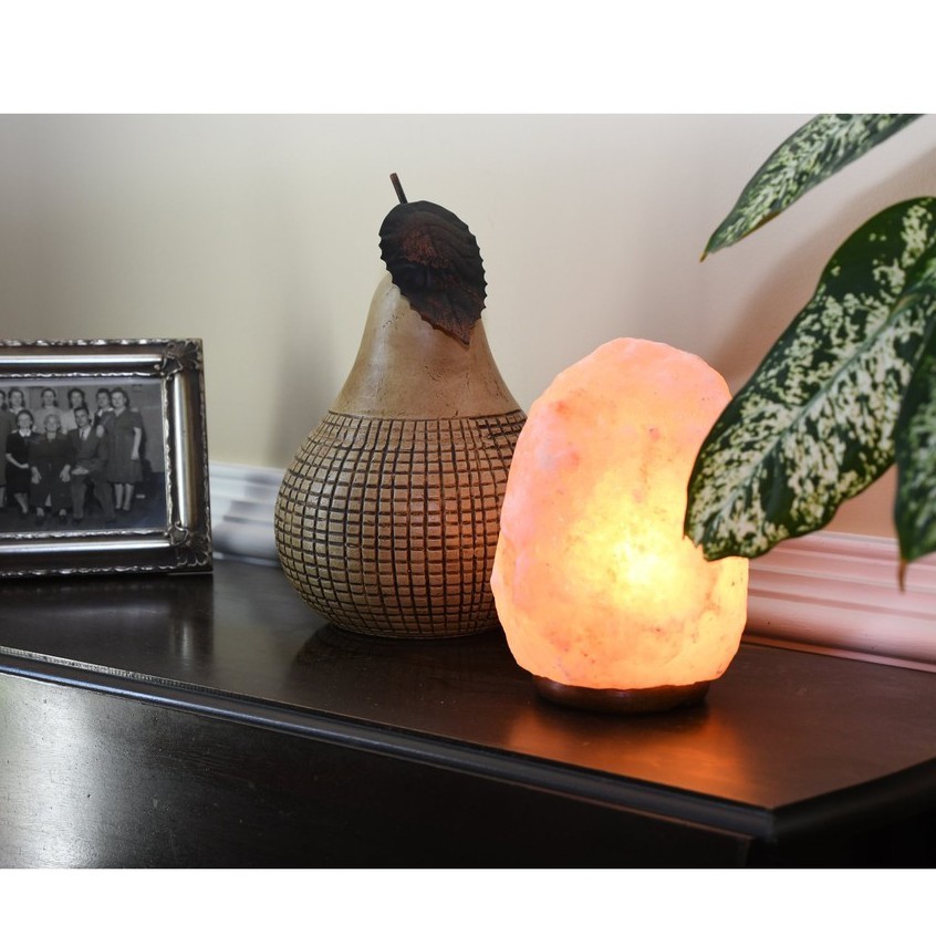 SALT LAMP / LAMPU GARAM { HIMALAYAN NATURAL CRYSTAL SALT LAMP 1-2KG & 7 ...