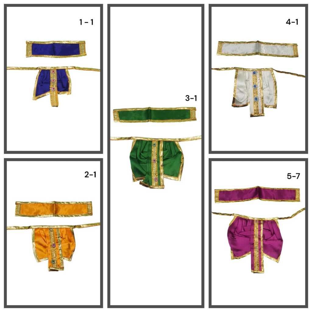 Panjakajam Dothi Decoration for Deity (Lord Krishna, Lord Muruga and ...