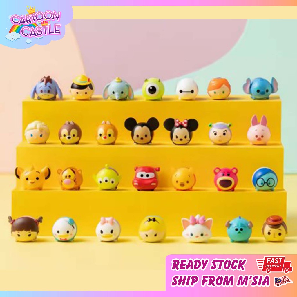 Koleksi Patung Mini Mainan Disney Tsum Tsum Mini Mickey Minnie Car ...