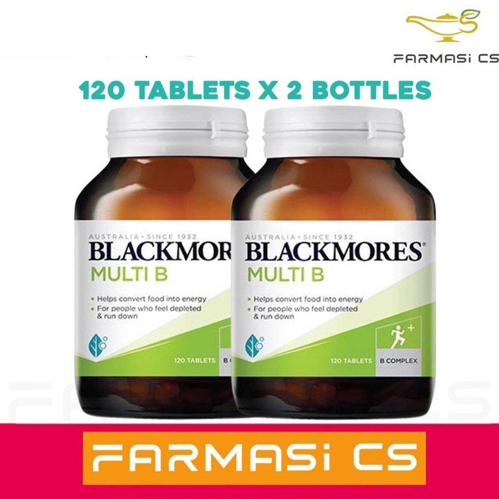 BLACKMORES Multi B 120 tablets x 2 bottles (TWIN) EXP:02/2027 [ Vitamin ...