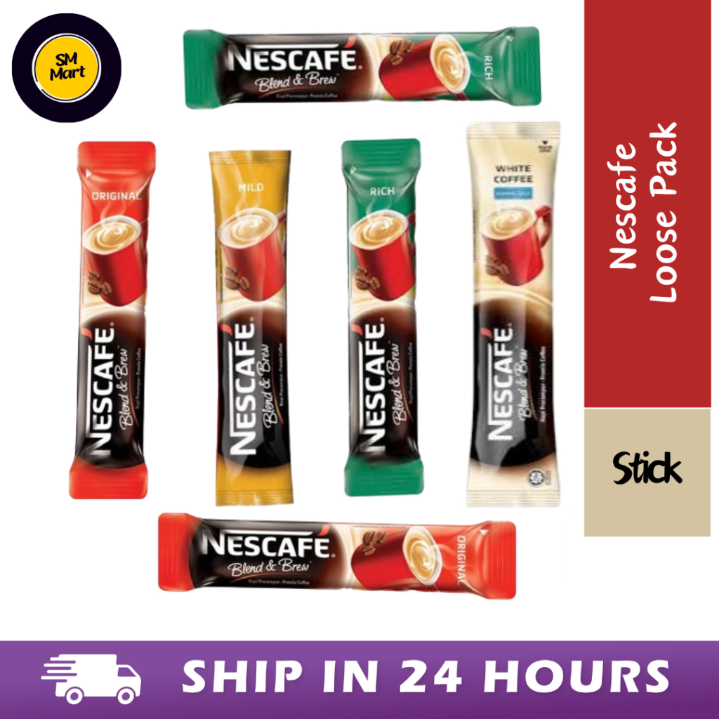 Nescafe 3in1 Stick Loose pack Sachet Mix Flavor Perisa | Shopee Singapore