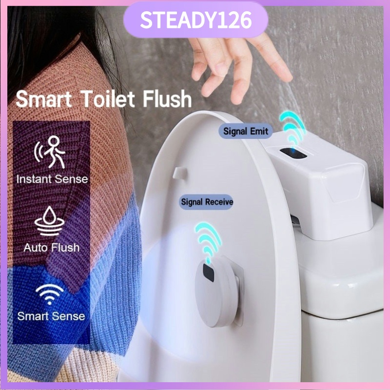 Automatic Toilet Flush Sensor Toilet Flush Button Induction Toilet ...