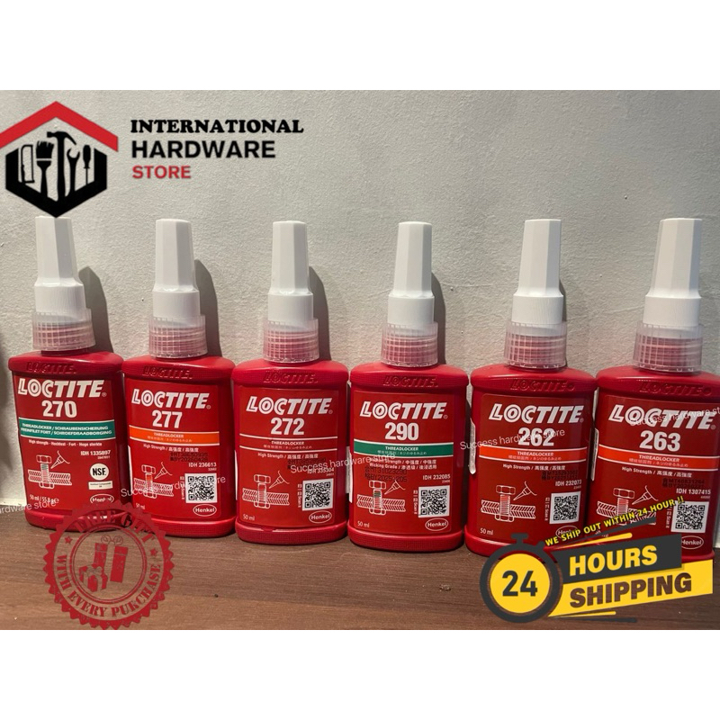 QR Code Loctite 263,262,290,272,277,270 x 50ml from henkel | Shopee ...