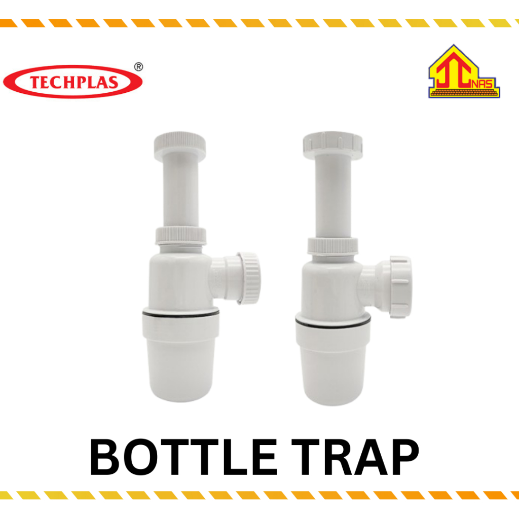 BOTTLE TRAP BASIN & SINK WASTE DRAIN PAIP SINKI DAPUR 1 1/2” / 1 1/4 ...