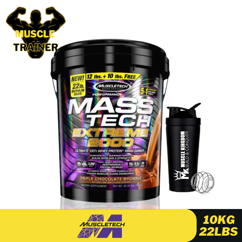 MuscleTech Mass Tech Extreme 2000 (22lbs) | Shopee Singapore