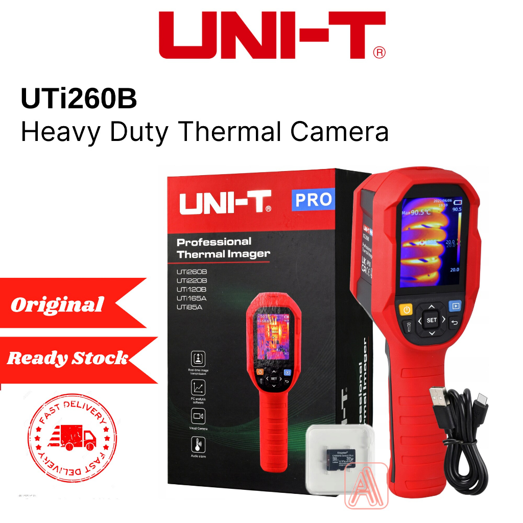 UNI-T UTi260B Heavy Duty Thermal Camera | Shopee Singapore