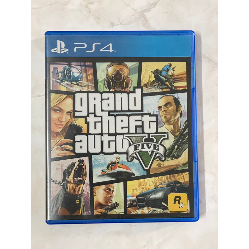 PS4 Grand Theft Auto 5 | Grand Theft Auto V / GTA 5 (RAll) | Shopee ...