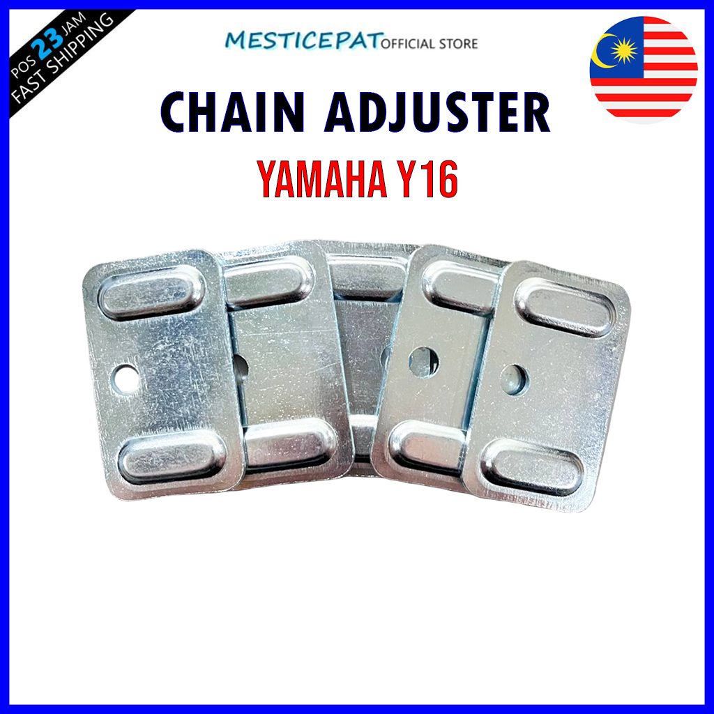 YAMAHA Y16ZR CHAIN ADJUSTER PLATE Y16 Y16Z Y16ZR LANTAI ADJUSTER (NUT ...