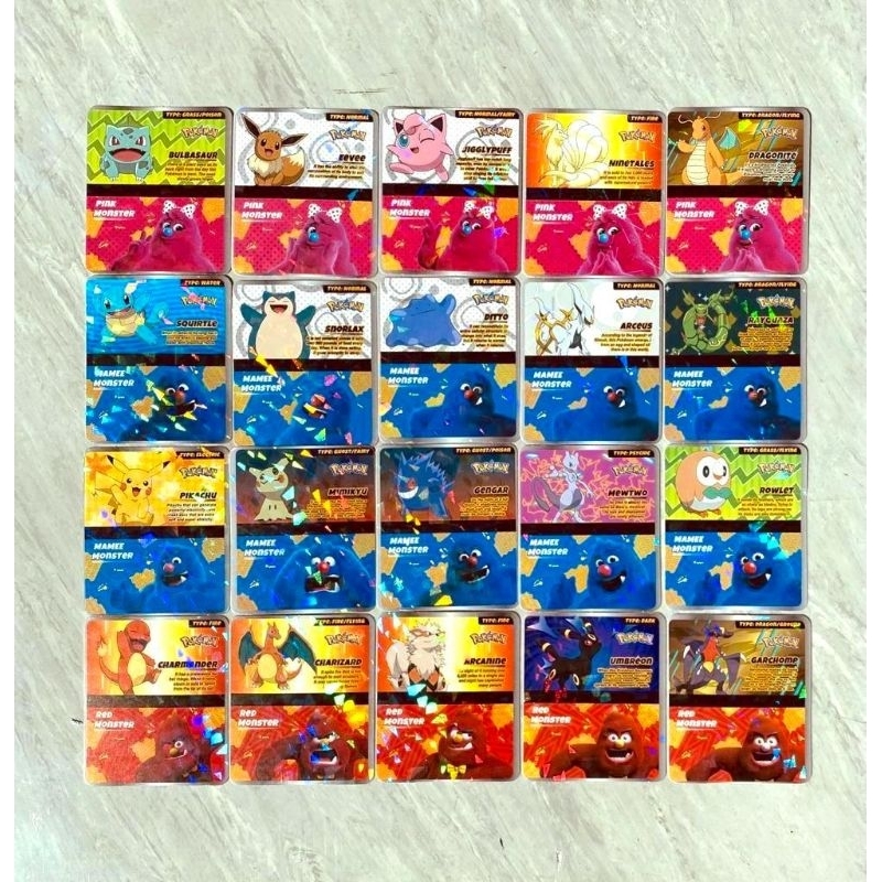 Mamee Monster Pokemon Cards Limited Edition | Shopee Singapore