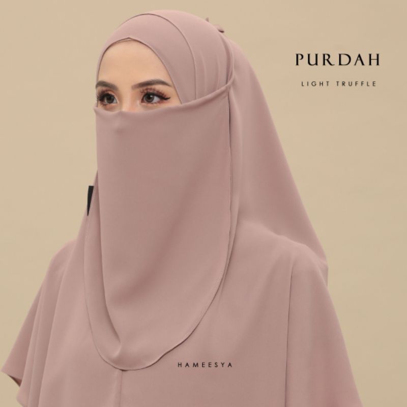Purdah SAHAJA Purdah Chiffon Pairing with Bshawl & Aisyaa Purdah Two ...