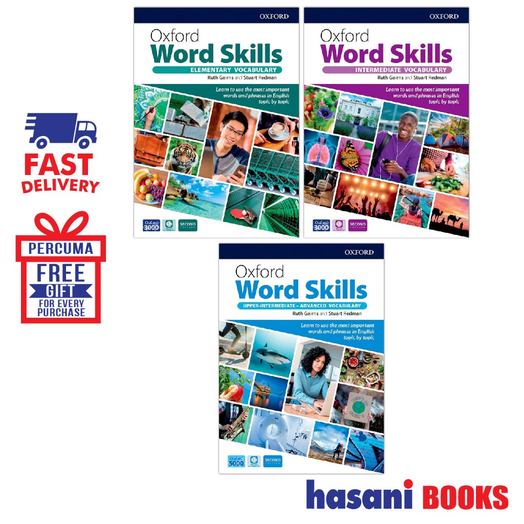 Hasani Oxford Word Skills Vocabulary (Elementary-Intermediate-Advanced ...