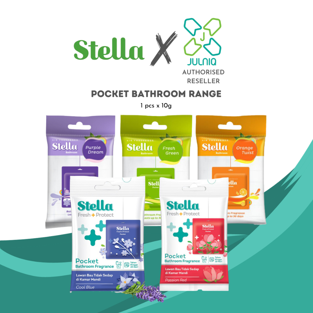 STELLA Air Freshener Pocket Bathroom Range | Shopee Singapore