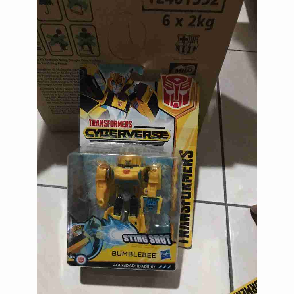 Hasbro NEW Transformers Cyberverse Sting Shot Bumblebee | Shopee Singapore