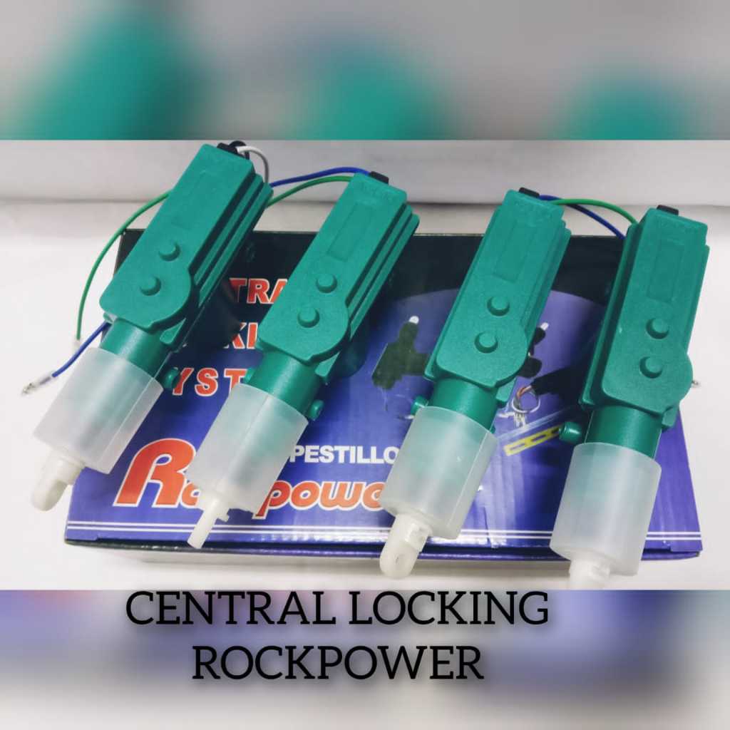 Rockpower Central Locking Fullset System (All Vehicle Models ) | Shopee ...