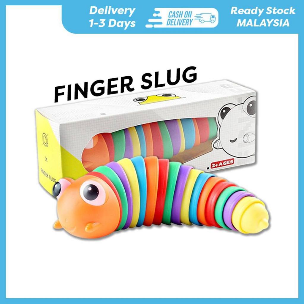 Caterpillar Finger Slug - game helps relieve stress (random color ...
