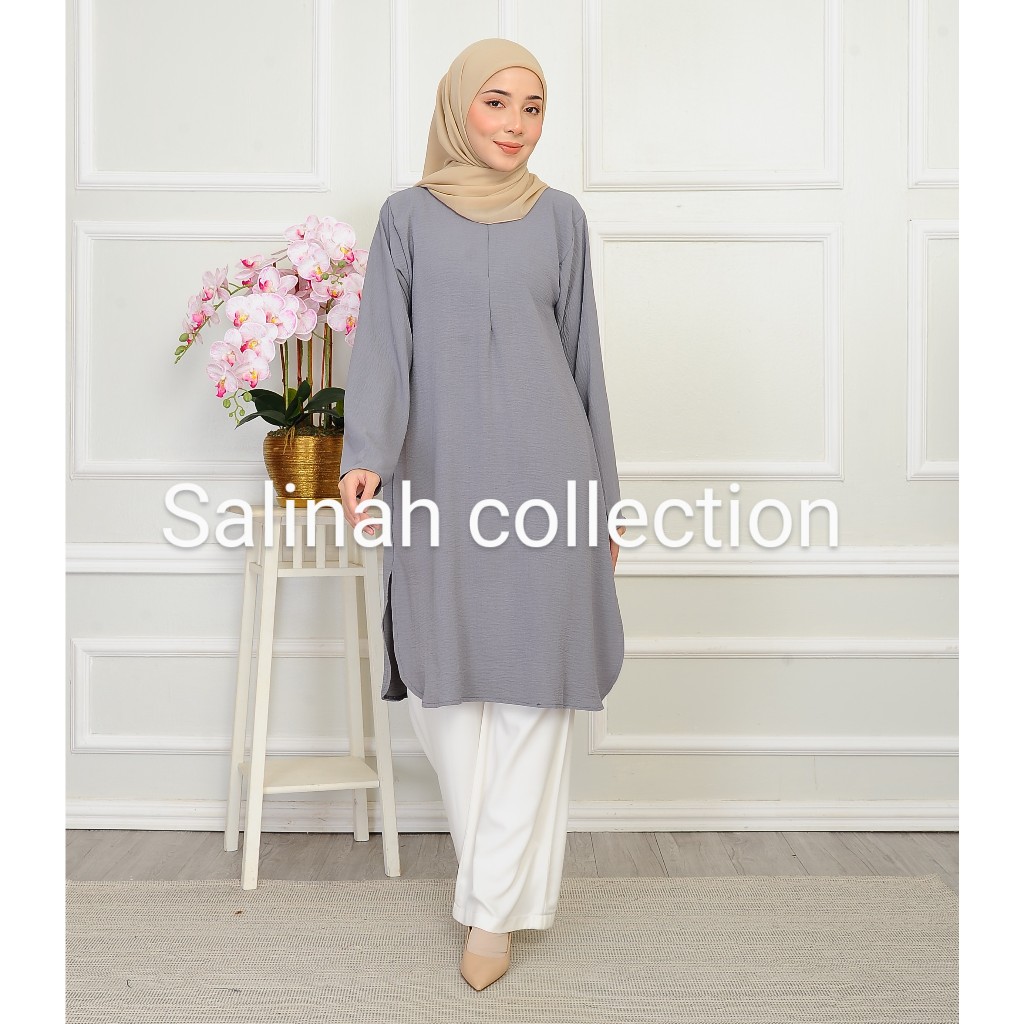 LABHU BLOUSE MUSLIMAH HIGH QUALITY KAIN CEY SIZE S.TO 3XL | Shopee ...