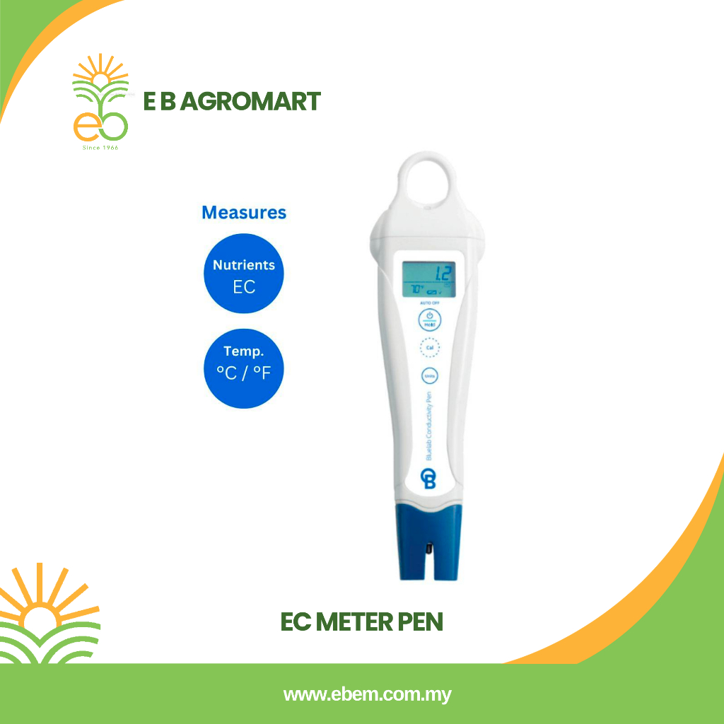 Bluelab Conductivity Pen ( EC / Conductivity Meter) | Shopee Singapore