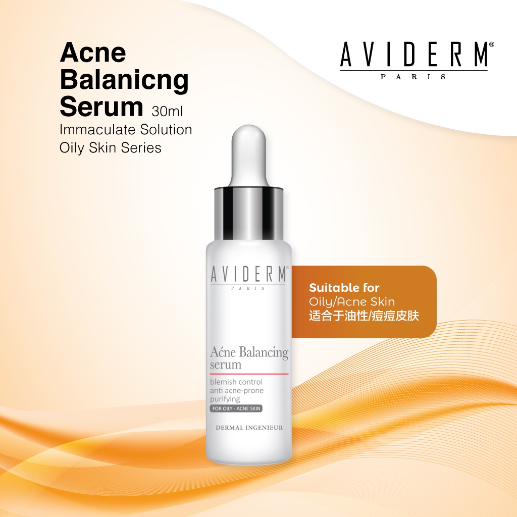 AVIDERM Acne Balancing Liquid (30ml) [Exp 2028] | Acne & Balance ...