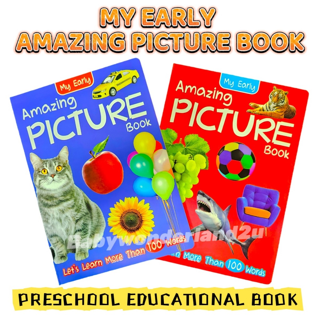 Early Learning Kids Book My Early Amazing Picture Book Buku Bergambar ...