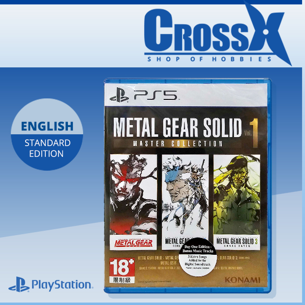 PS5 Metal Gear Solid Master Collection Vol.1 (English/Japanese ...
