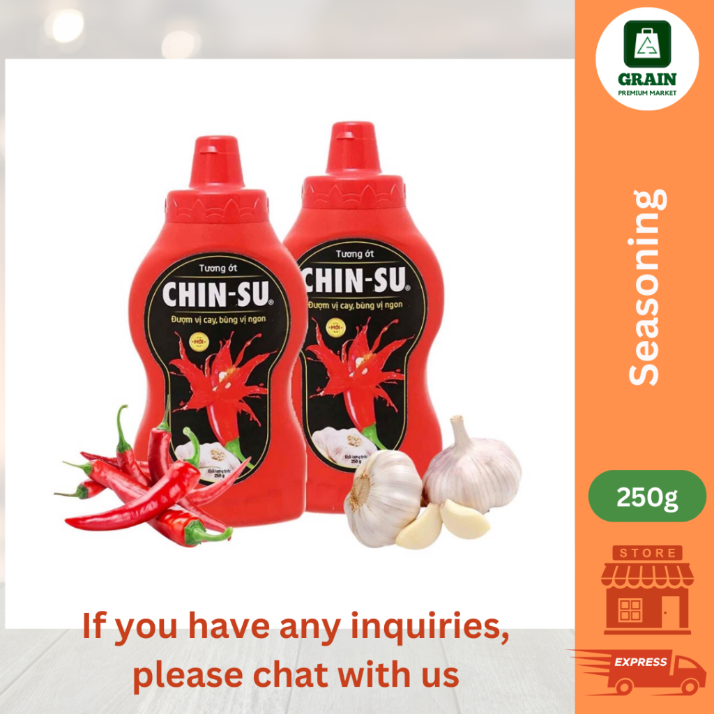 Chinsu Chili Sauce Bottle 250g - Tuong Ot Chinsu Vietnam 250g | Shopee ...