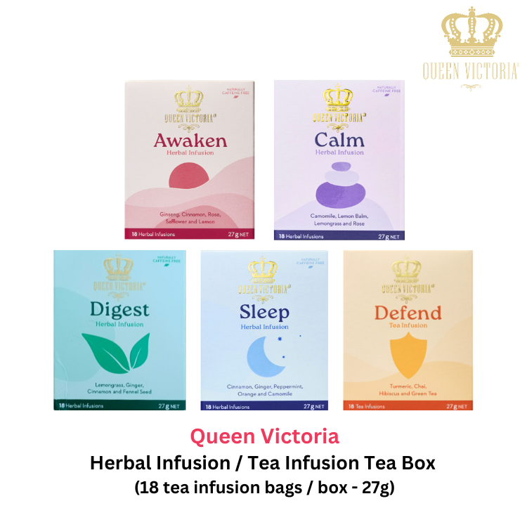 Queen Victoria Herbal / Tea Infusion Tea Bags - Awaken / Calm / Digest ...