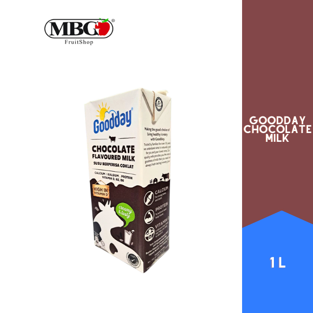 Goodday Chocolate Flavoured Milk 1 Liter | Shopee Singapore