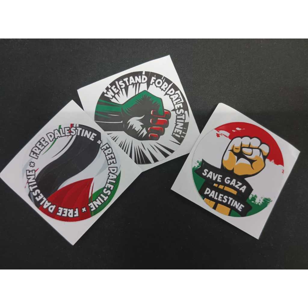 STICKER PALESTINE STICKER SAVE GAZA STIKER PALESTINI STIKER KERETA ...