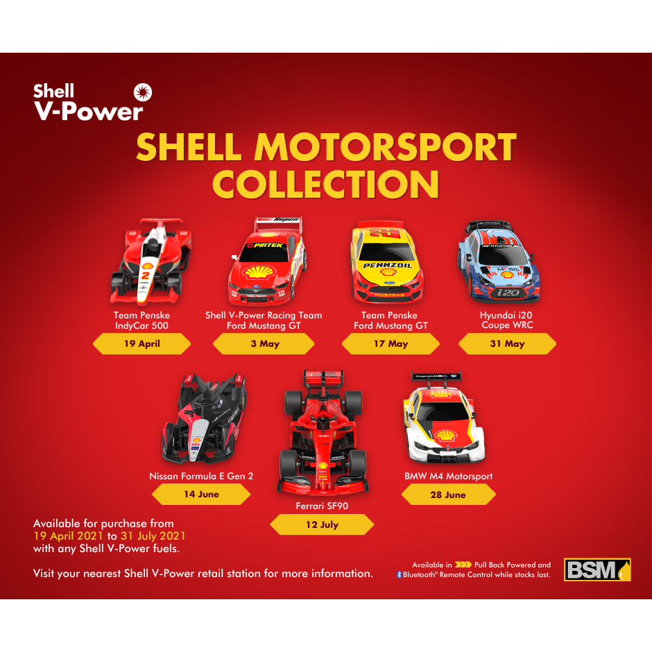 Shell Motorsport Collection 2022 Shell V Power Bluetooth Remote Control ...