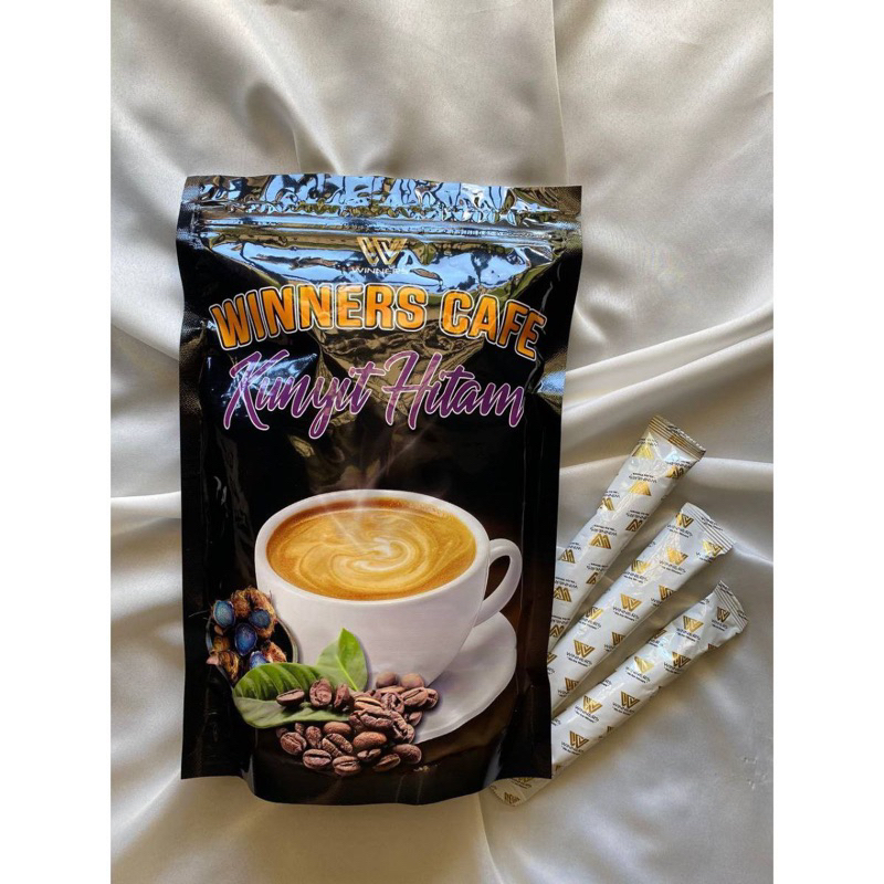 WINNERS CAFE KUNYIT HITAM (1 PACK/15 SACHET) | Shopee Singapore