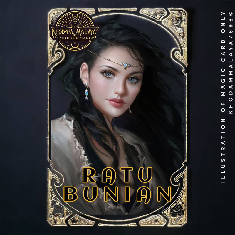PREMIUM 上帝 VVIP 白魔法 CONJURING MAGIC CARD RATU BUNIAN LIMITED EDITION BY ...